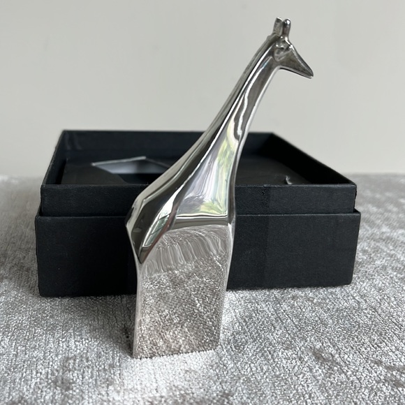Dansk | Other | Dansk Collectible Silver Plate Giraffe Figurine | Poshmark